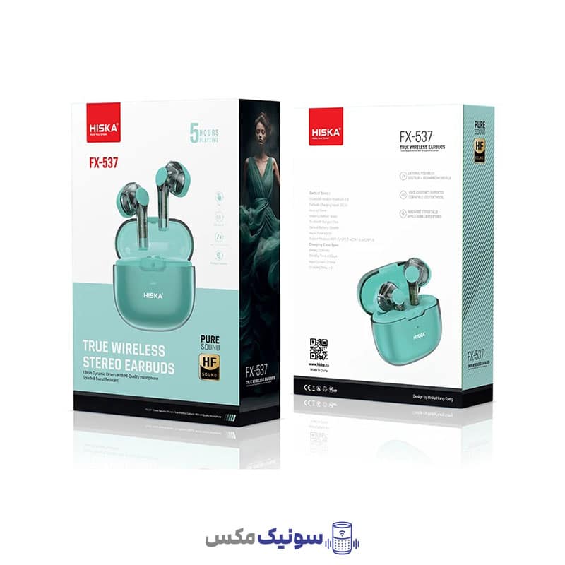 قیمت و خرید هندزفری بلوتوثی هیسکا مدل FX-537 [آبان 1404]