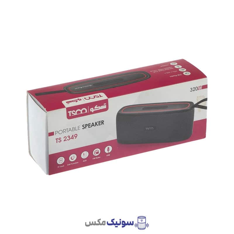 قیمت و خرید اسپیکر بلوتوثی تسکو مدل TS 2349 [شهریور 1404]
